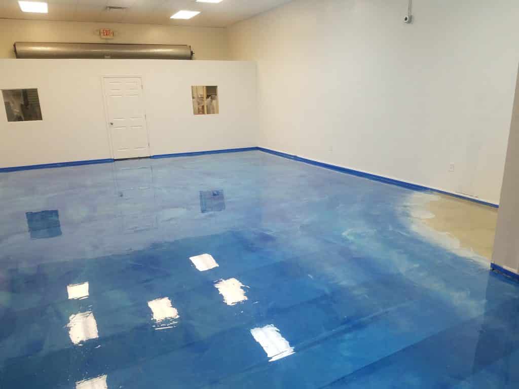 Metallic Epoxy Flooring by Universal Flooring Solutions, Florida
