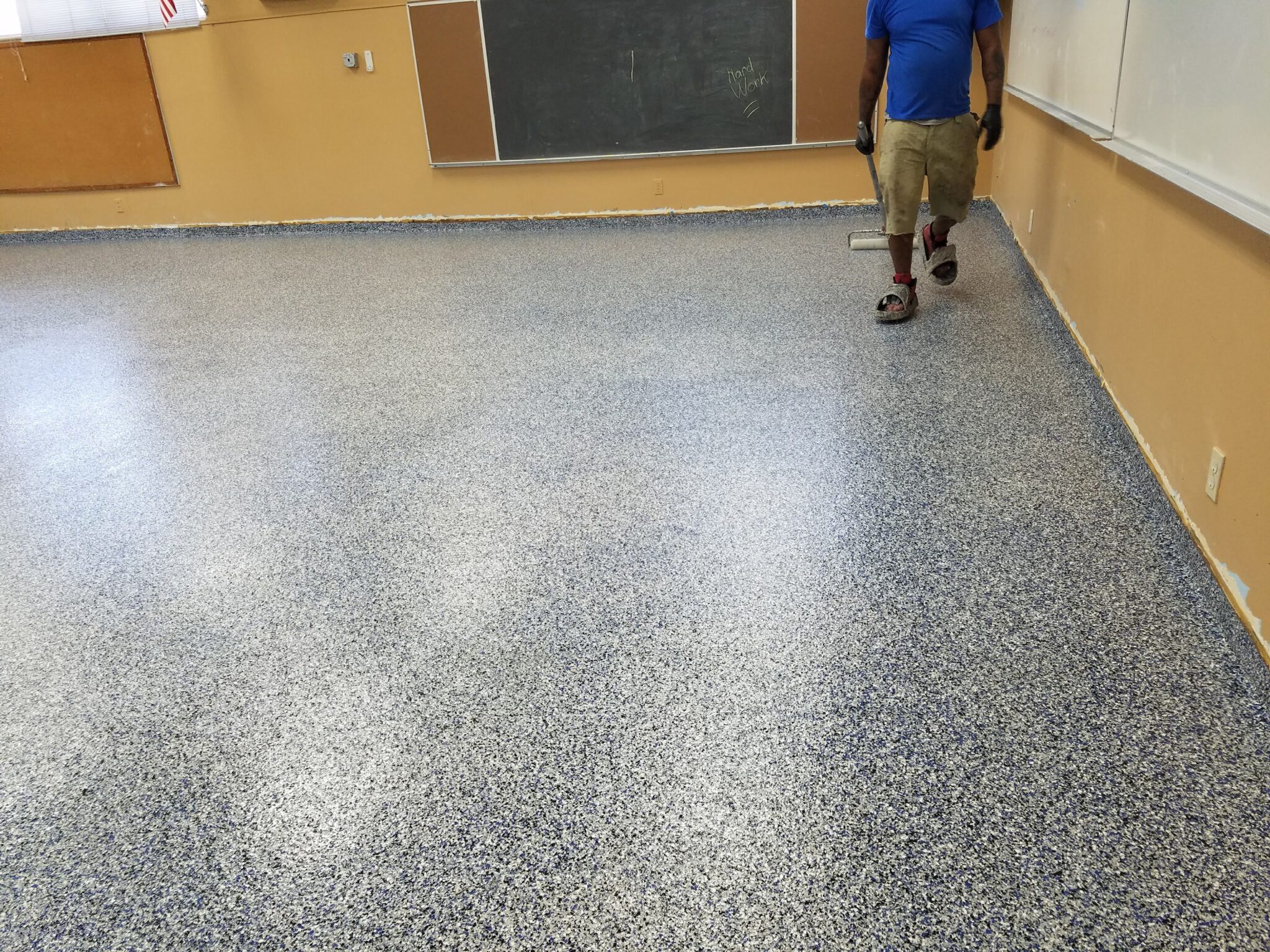 Epoxy Flake Floors by Universal Flooring Solutions, Florida