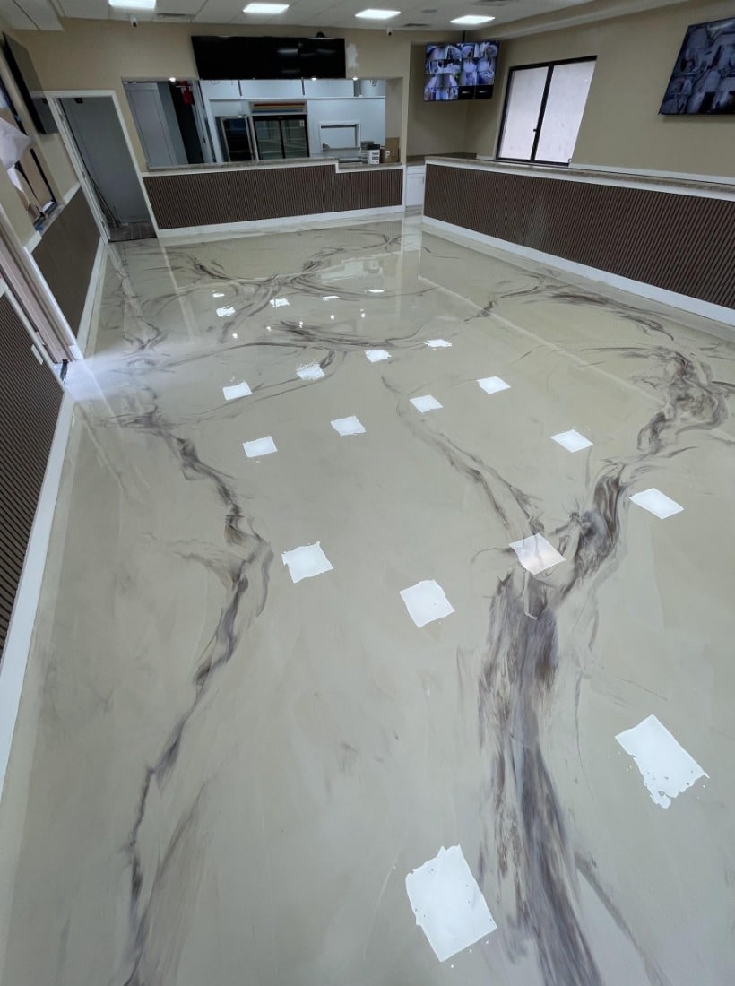 Metallic Epoxy Flooring by Universal Flooring Solutions, Florida