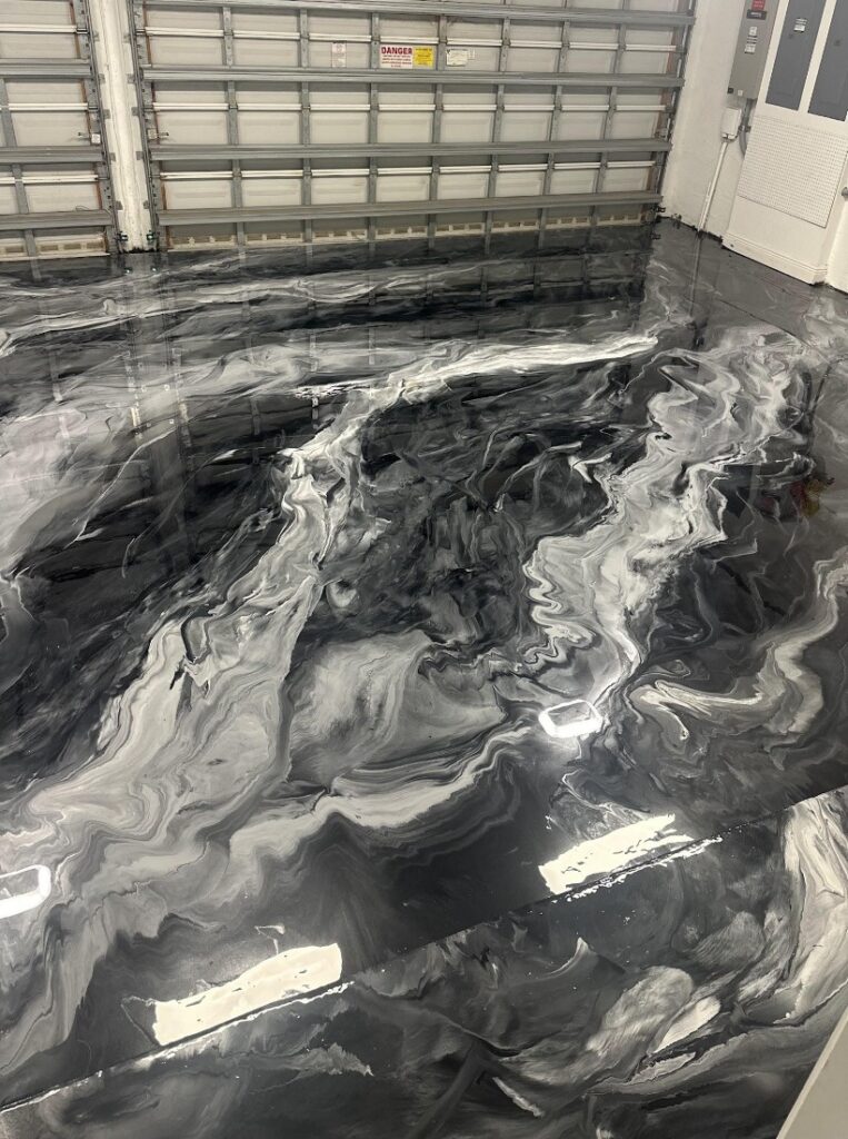 Metallic Epoxy Flooring by Universal Flooring Solutions, Florida